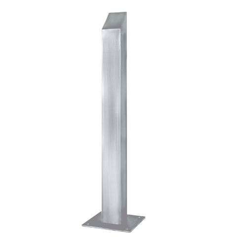 Car or Pedestrian height stainless steel square post Access Control ...